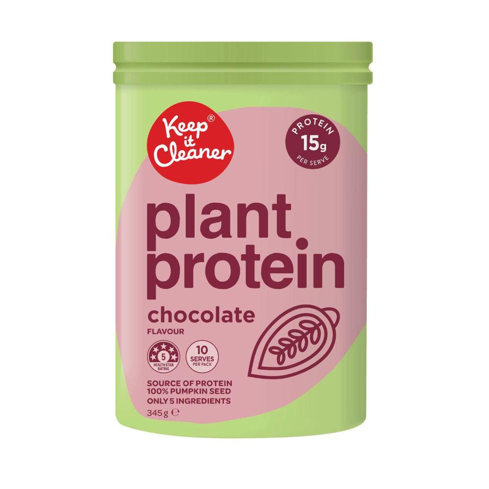 Buy Keep IT Cleaner Plant Protein Powder Chocolate 345g | Coles