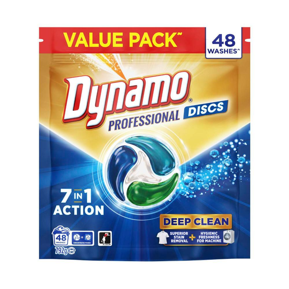 Buy Dynamo Professional 7 IN 1 Laundry Discs 48 Pack | Coles