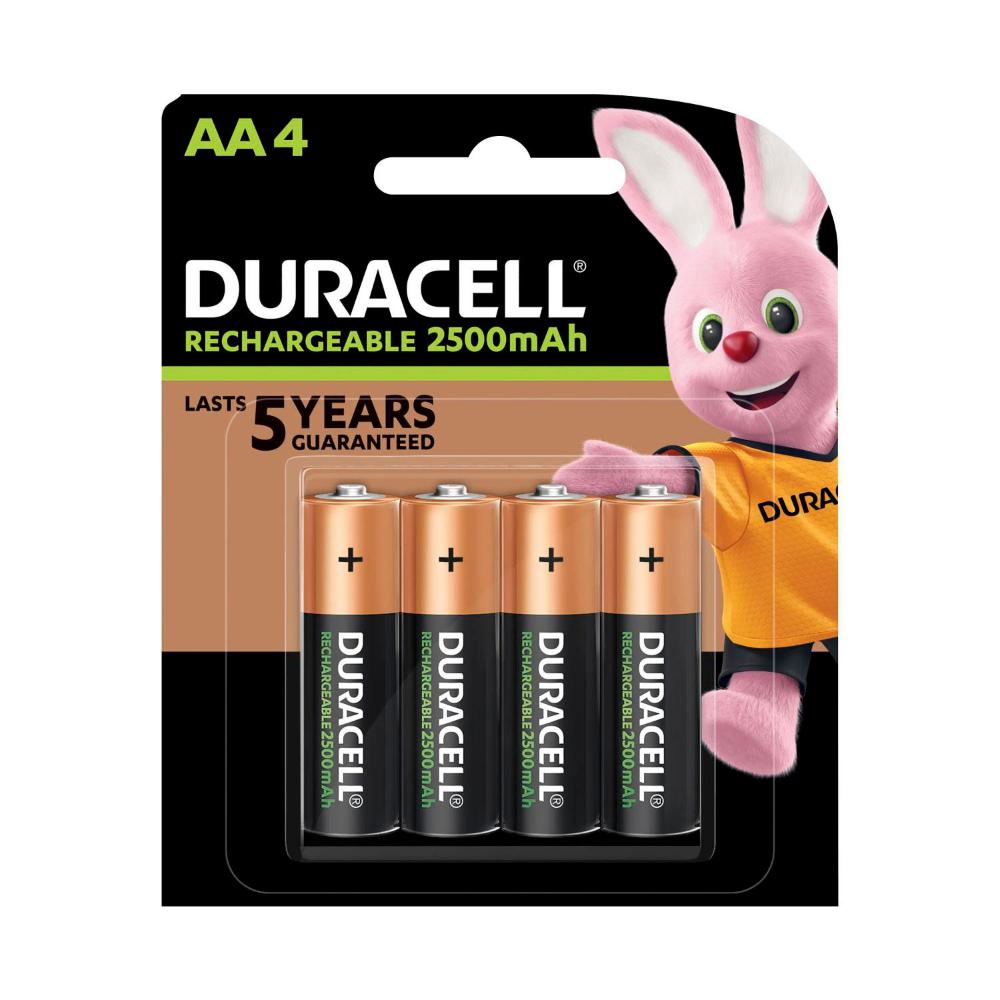 Buy Duracell Recharge AA Rechargeable Batteries 4 Pack | Coles