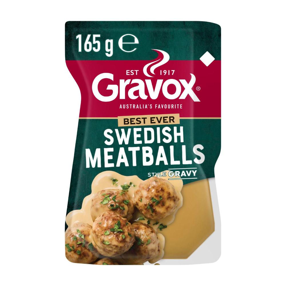 Buy Gravox Best Ever Swedish Meatballs Style Gravy 165g | Coles