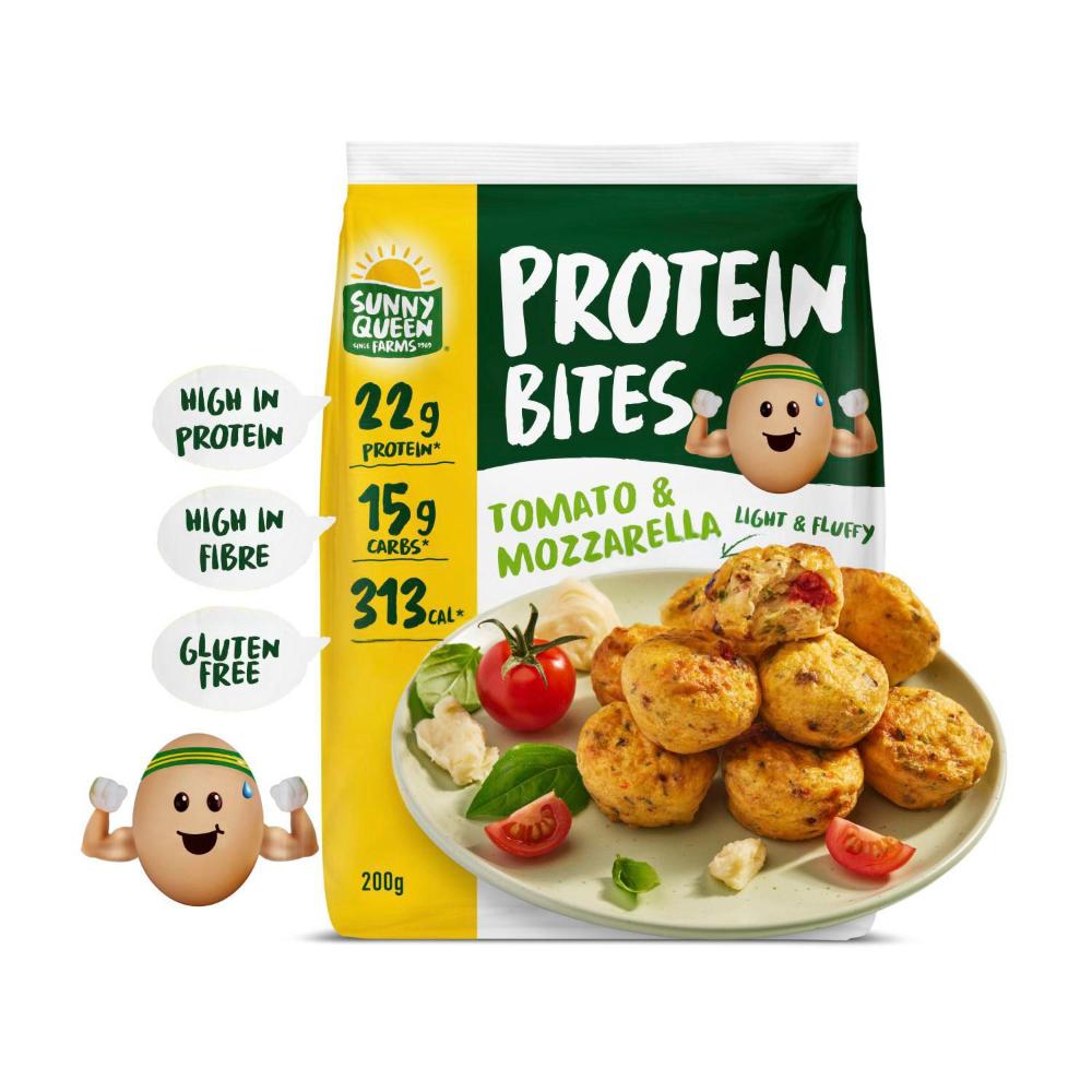 Buy Sunny Queen Tomato & Mozzarella Protein Bites 200g | Coles
