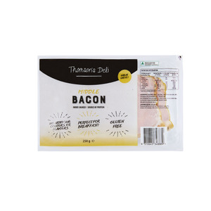 Calories in Dandy Middle Bacon calcount