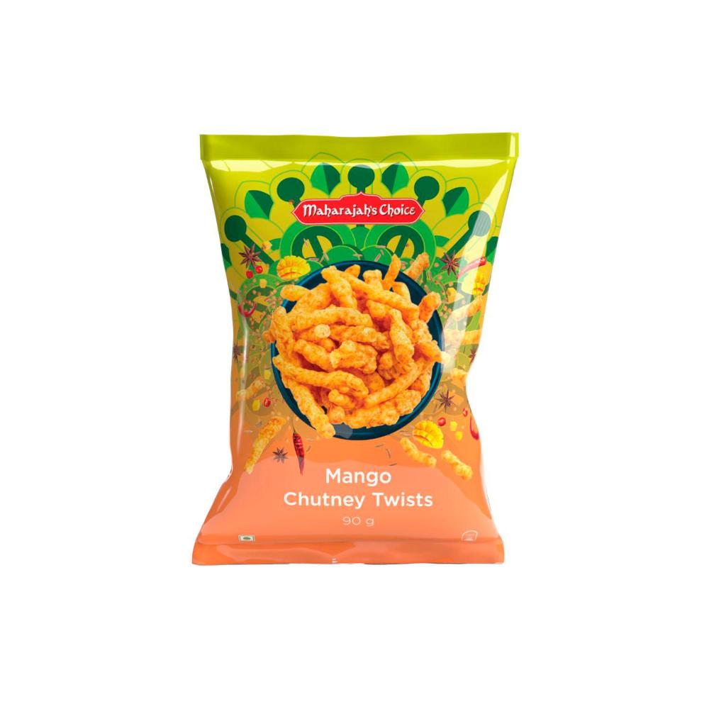 Buy Maharajah's Choice Mango Chutney Twists 90g | Coles