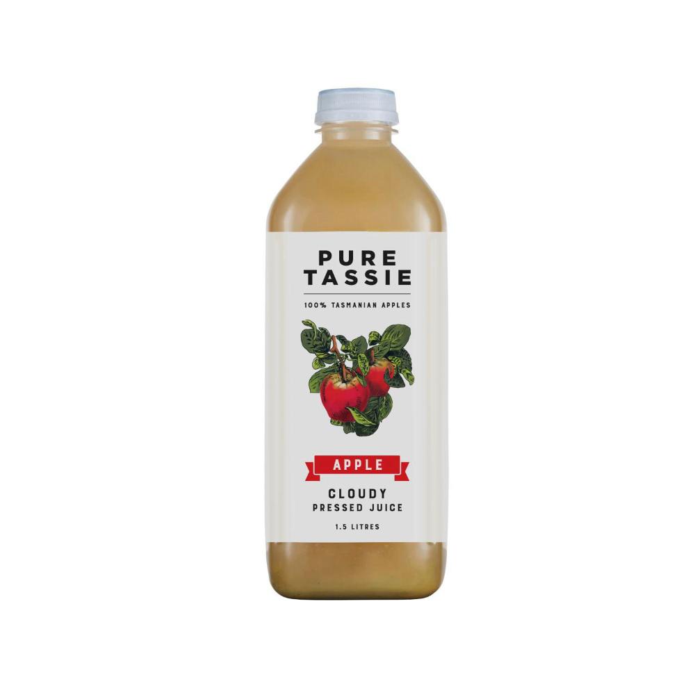 Buy Pure Tassie Juice Cloudy Pressed Apple 1.5L | Coles