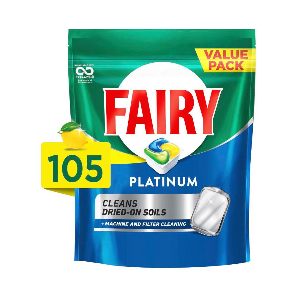Buy Fairy Platinum Dishwashing Tablets 105 Pack | Coles