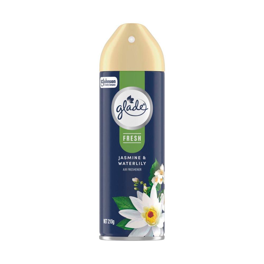 Buy Glade Fresh Aerosol Jasmine & Waterlily 210g | Coles