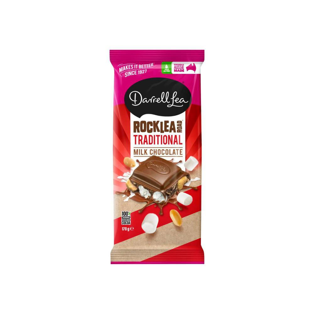Buy Darrell Lea Rocklea Road Block Chocolate 170g | Coles