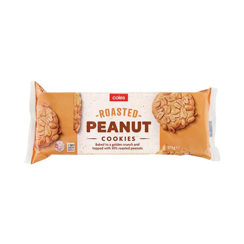 Buy Coles Peanut Cookies 175g | Coles