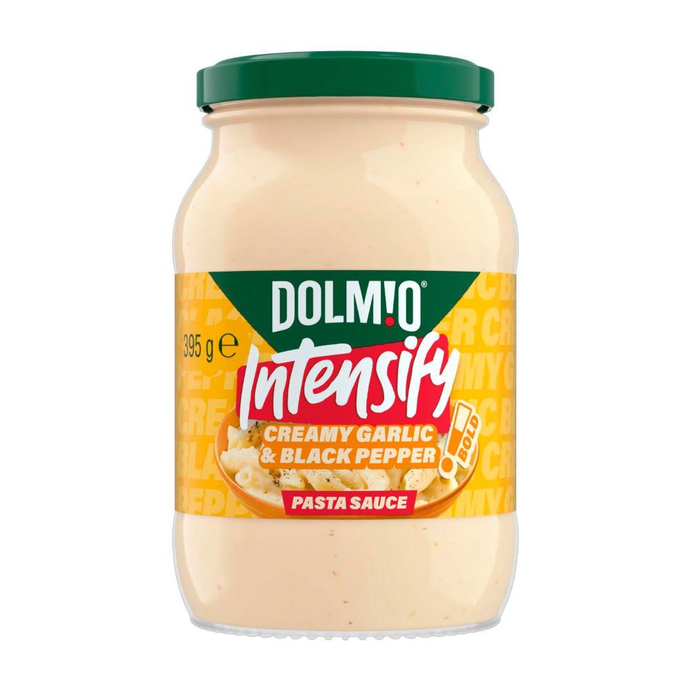 Buy Dolmio Intensify Creamy Garlic & Black Pepper Pasta Sauce 395g | Coles
