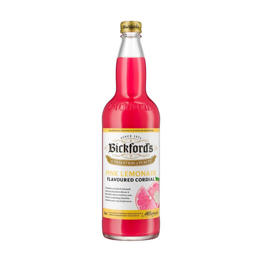 Buy Bickford's Cordial Pink Lemonade 750mL | Coles