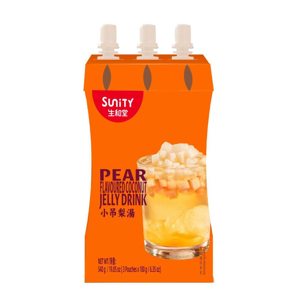 Buy Sunity Pear Coconut Jelly Drink 540g | Coles