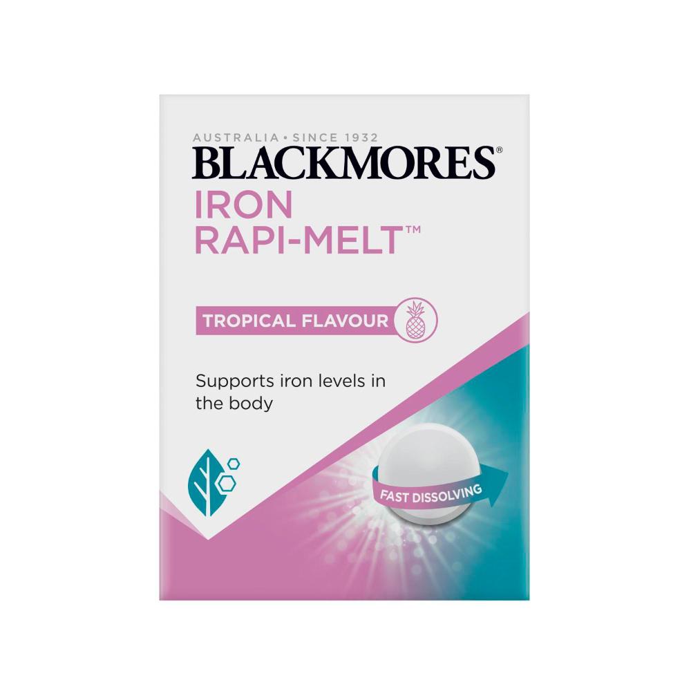 Buy Blackmores Rapi Melts Iron 60 Pack | Coles