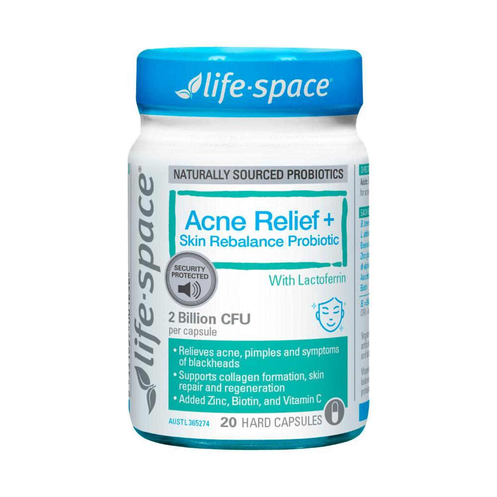 Buy Life Space Probiotic Acne Relief Skin Balance 20 Pack | Coles