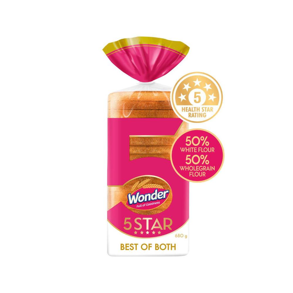 Buy Wonder 5 Star Best Of Both 680g | Coles