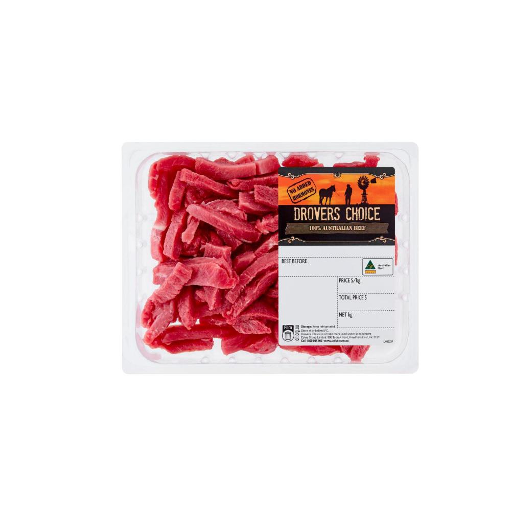 Buy Drovers Choice Beef Stir Fry 500g | Coles