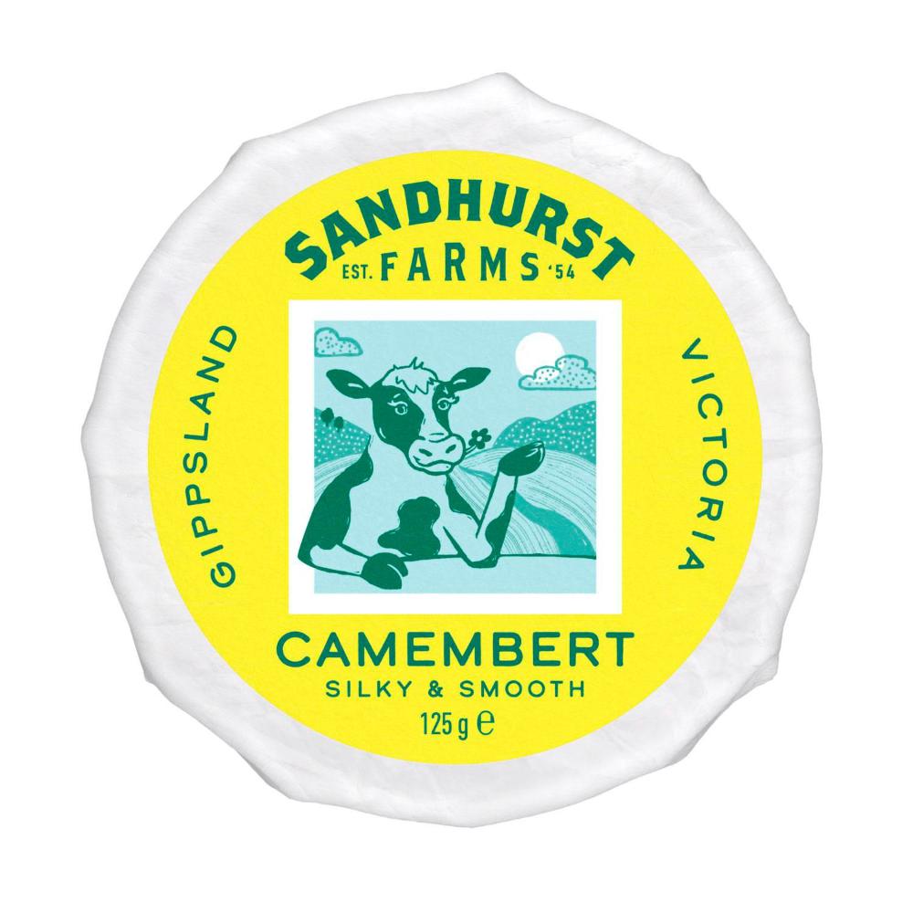 Buy Sandhurst Farms Camembert 125g | Coles