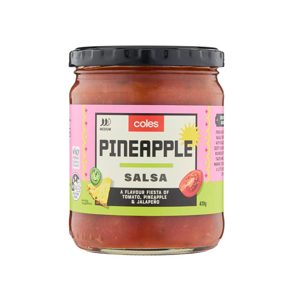 Buy Coles Pineapple Salsa 439g | Coles