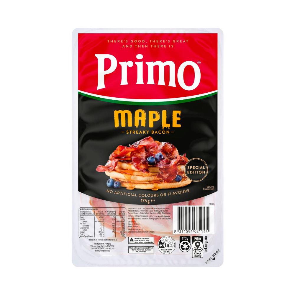 extra crispy bacon primo