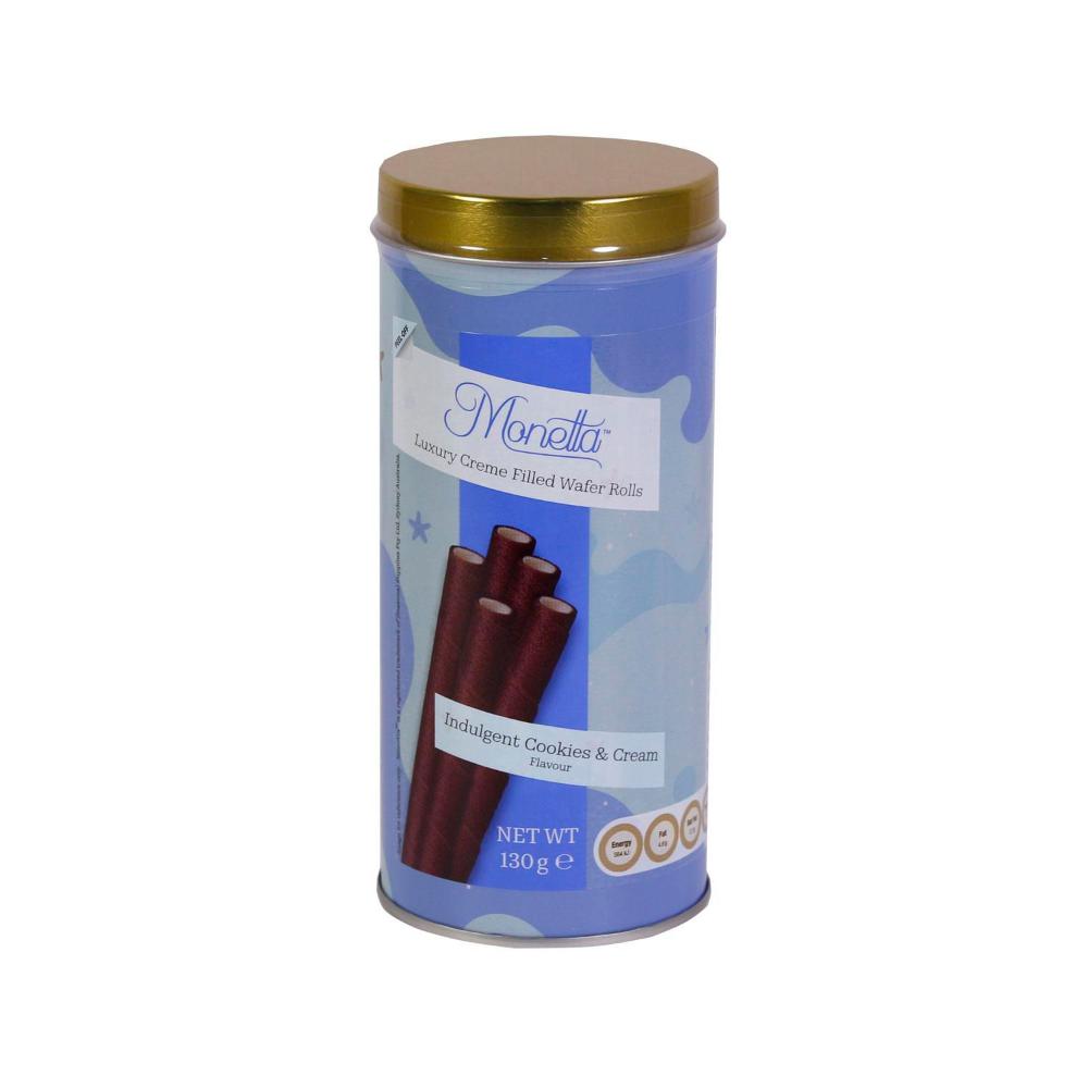 Buy Monetta Assorted Wafer Tins Cookies & Cream- Strawberry Matcha Or ...