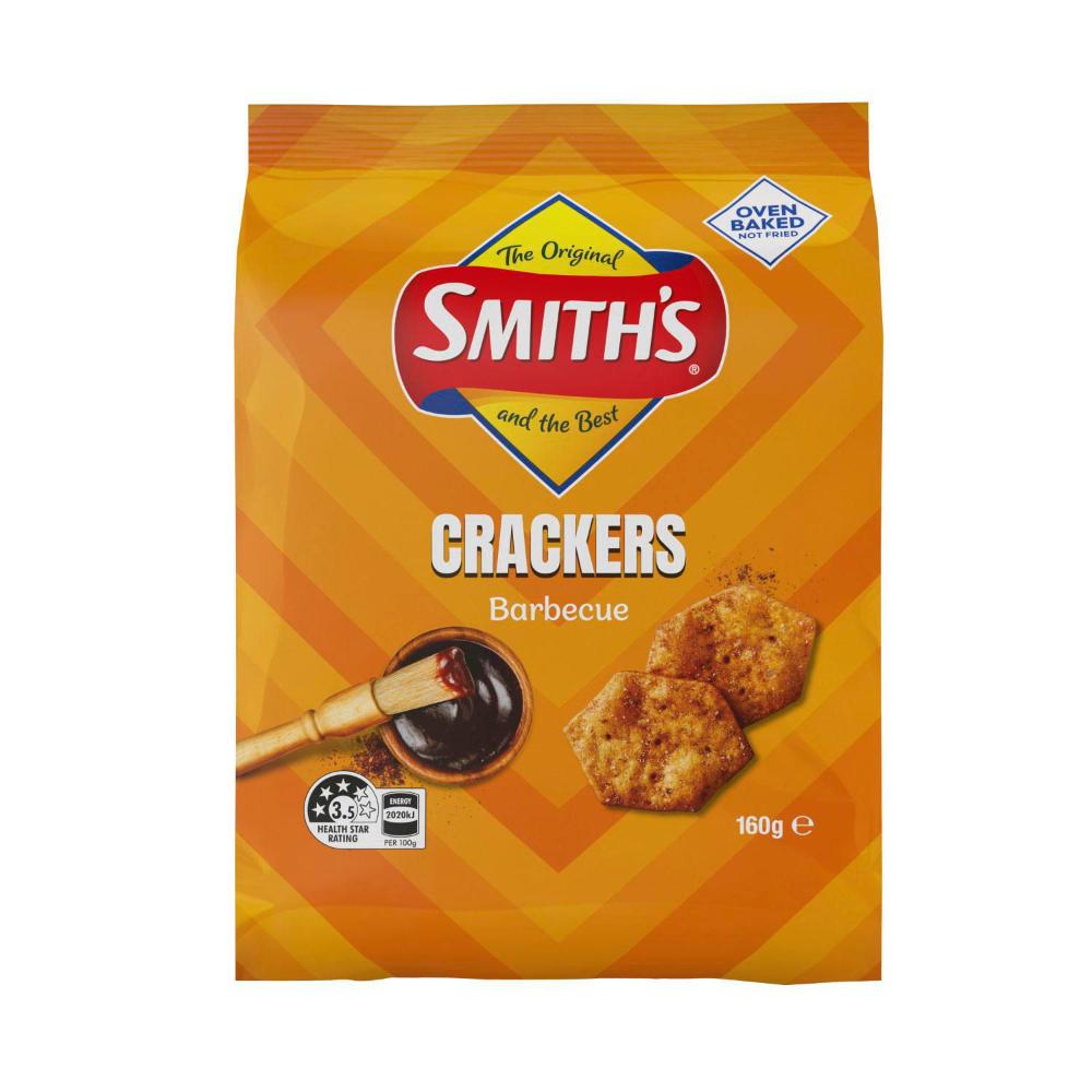 Buy Smith's Crackers BBQ 160g | Coles