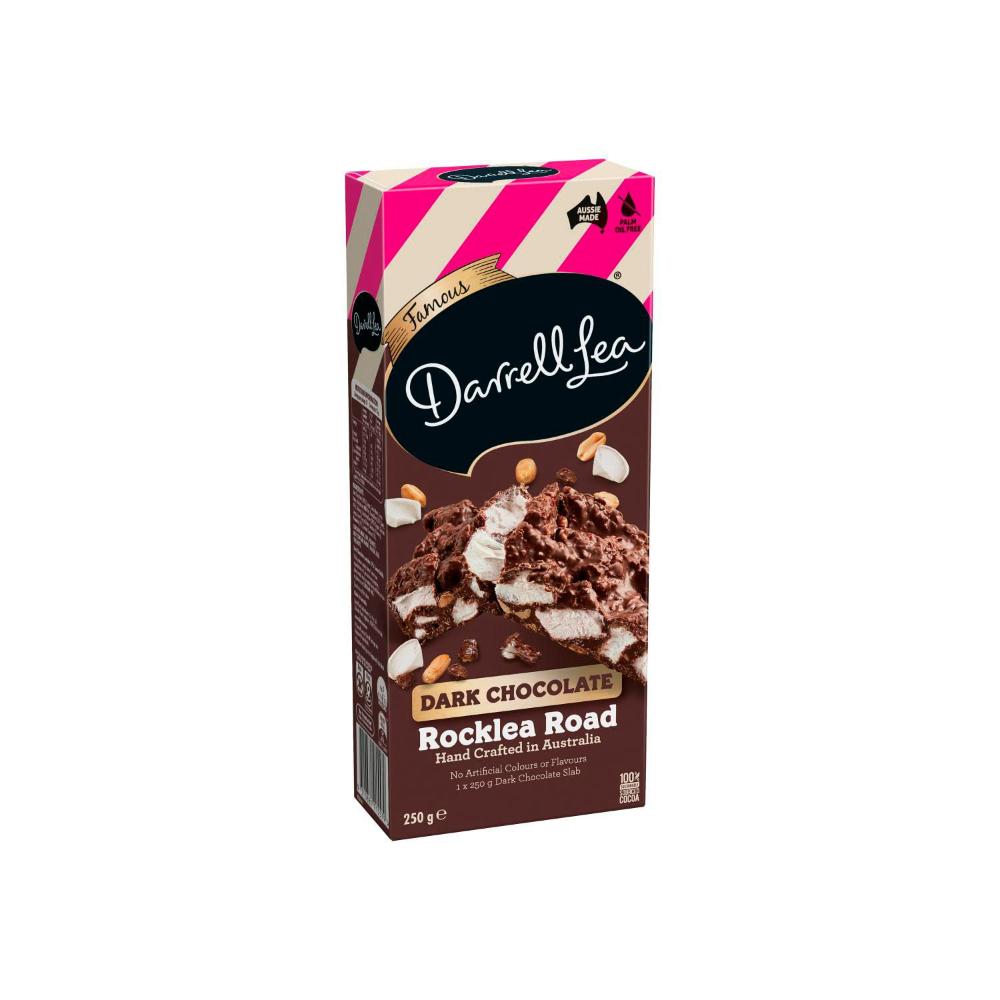 Buy Darrell Lea Rocklea Road Dark Chocolate 250g | Coles