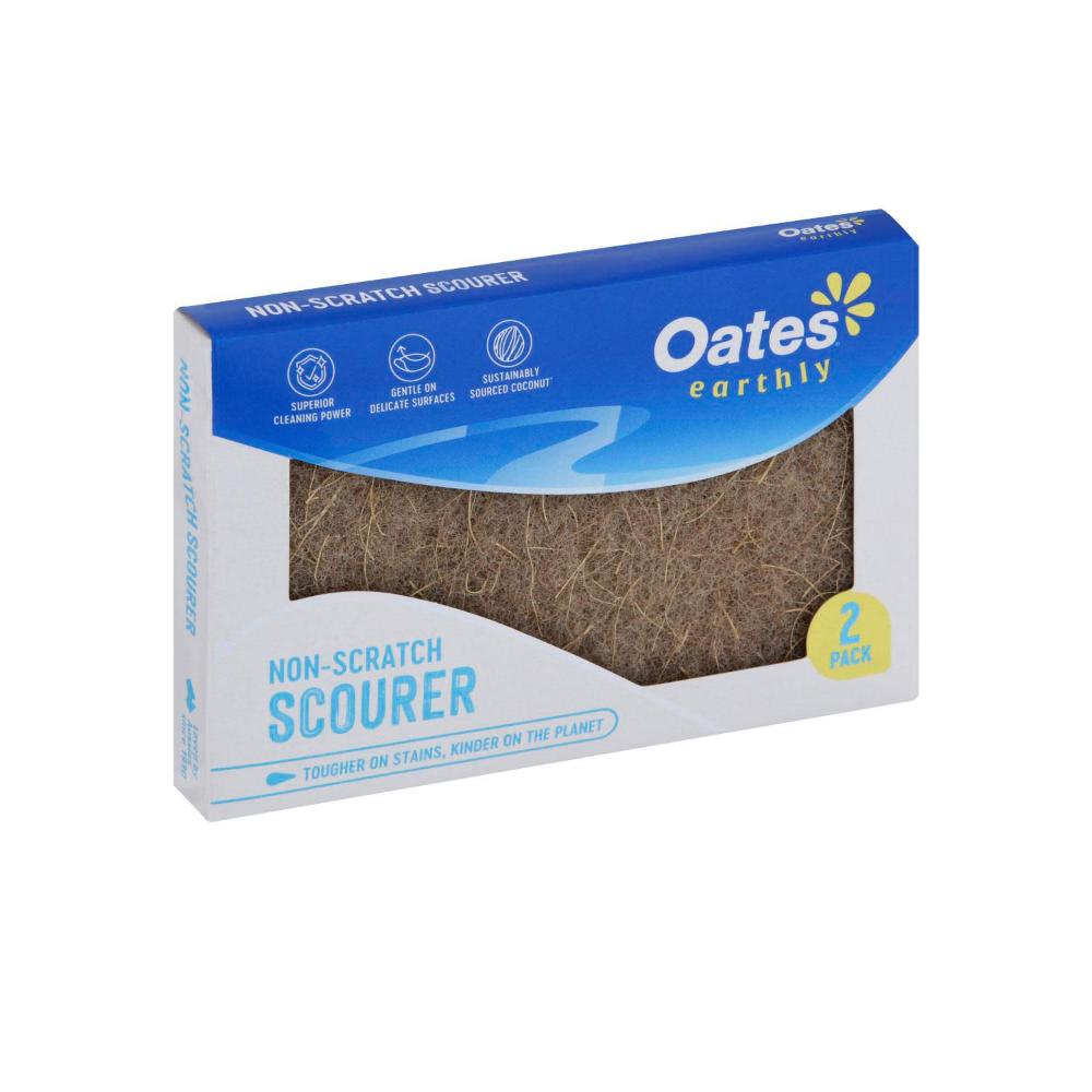 Buy Oates Earthly Non-scratch Scourer 2 Pack | Coles