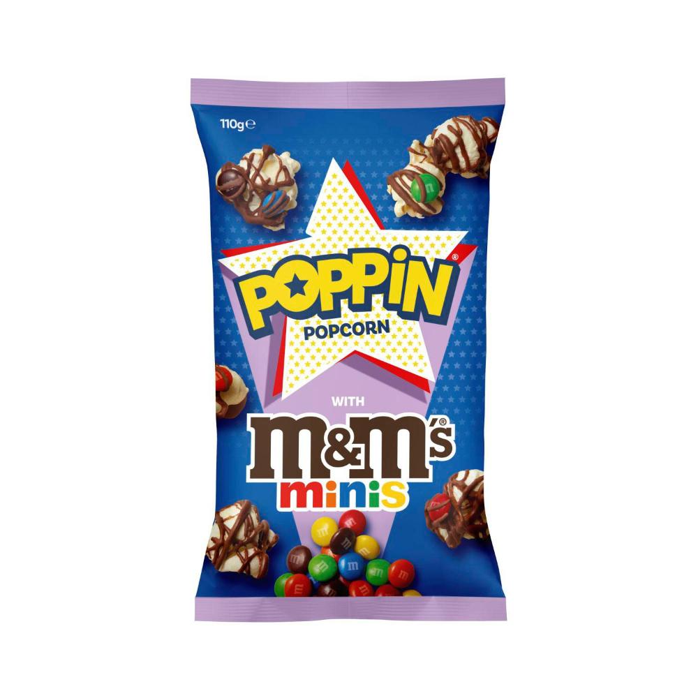 Buy Poppin Popcorn M&M Flavour 110g | Coles
