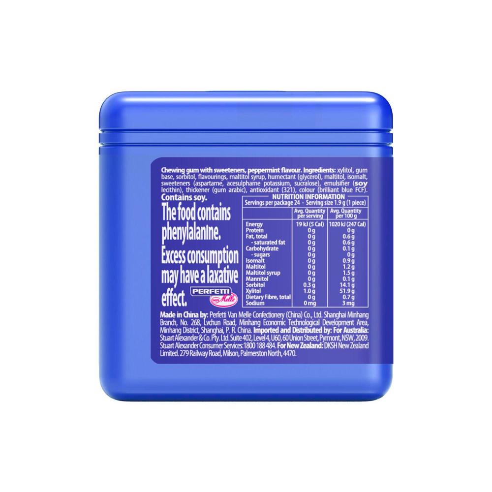 mint mentos ingredients