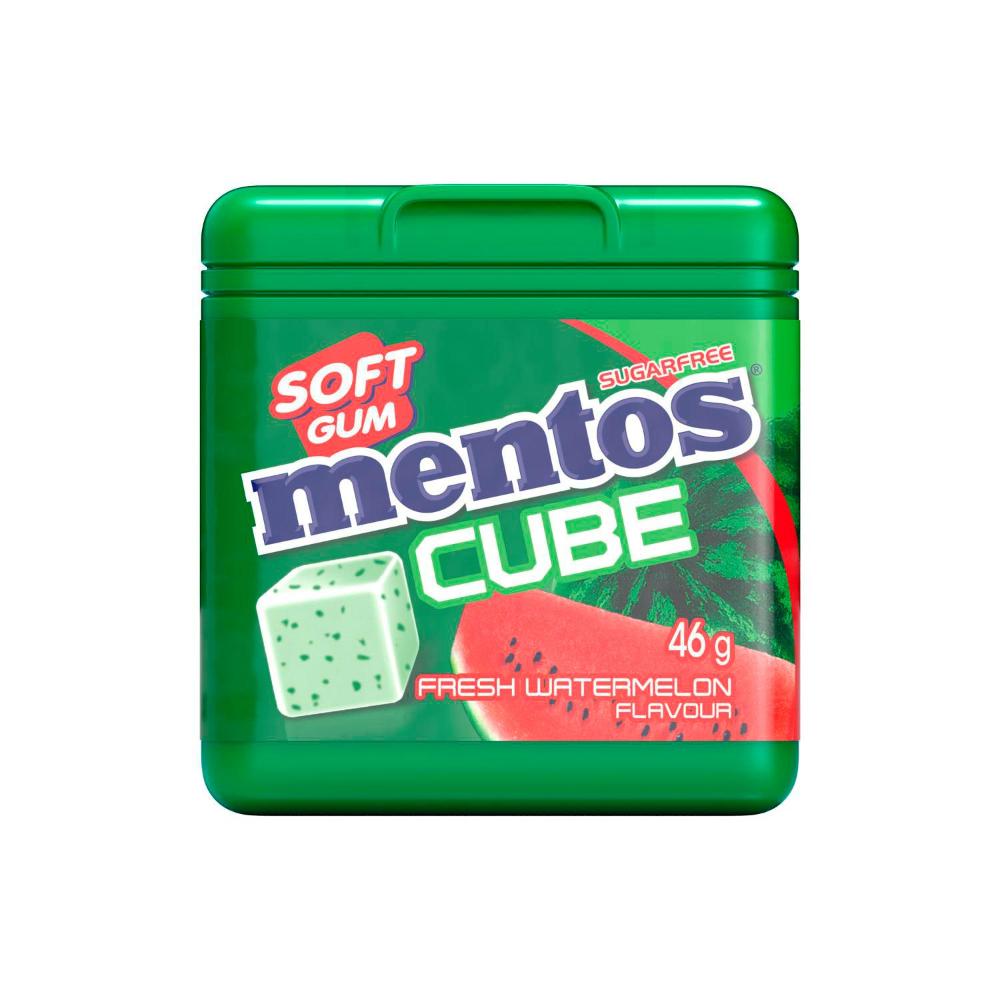Buy Mentos Cube Gum Watermelon 46g | Coles