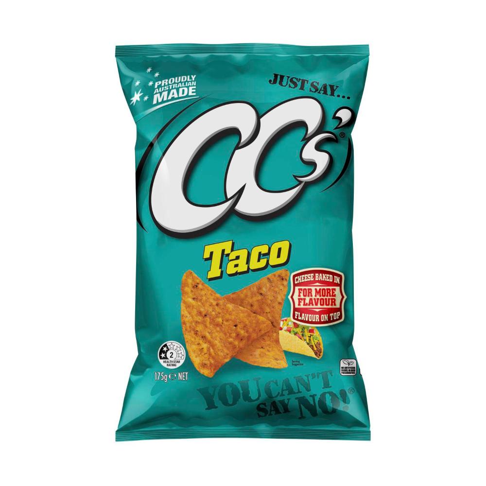 Buy CC's Corn Chips Taco 175g | Coles