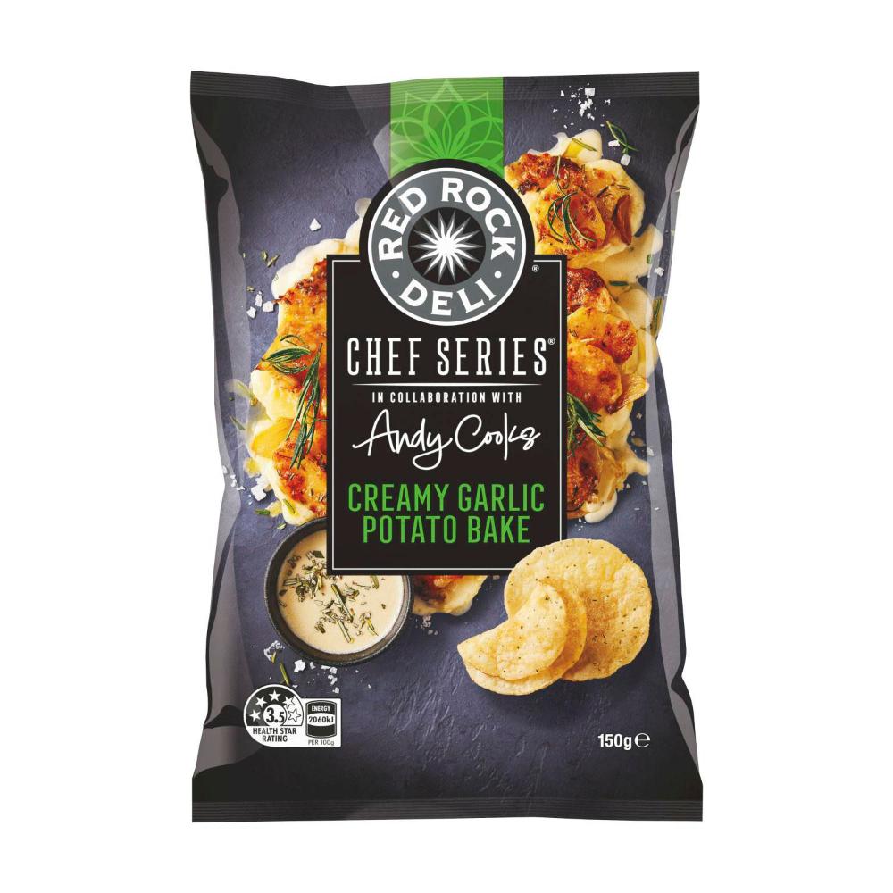 Buy Red Rock Deli Chef Series Creamy Garlic Potato 150g | Coles