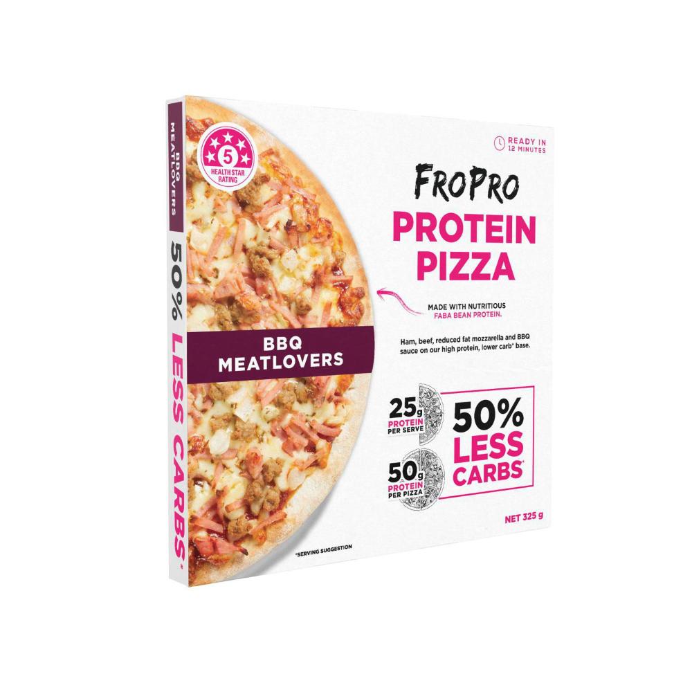 Buy Fropro Protein Pizza BBQ Meatlovers 325g | Coles