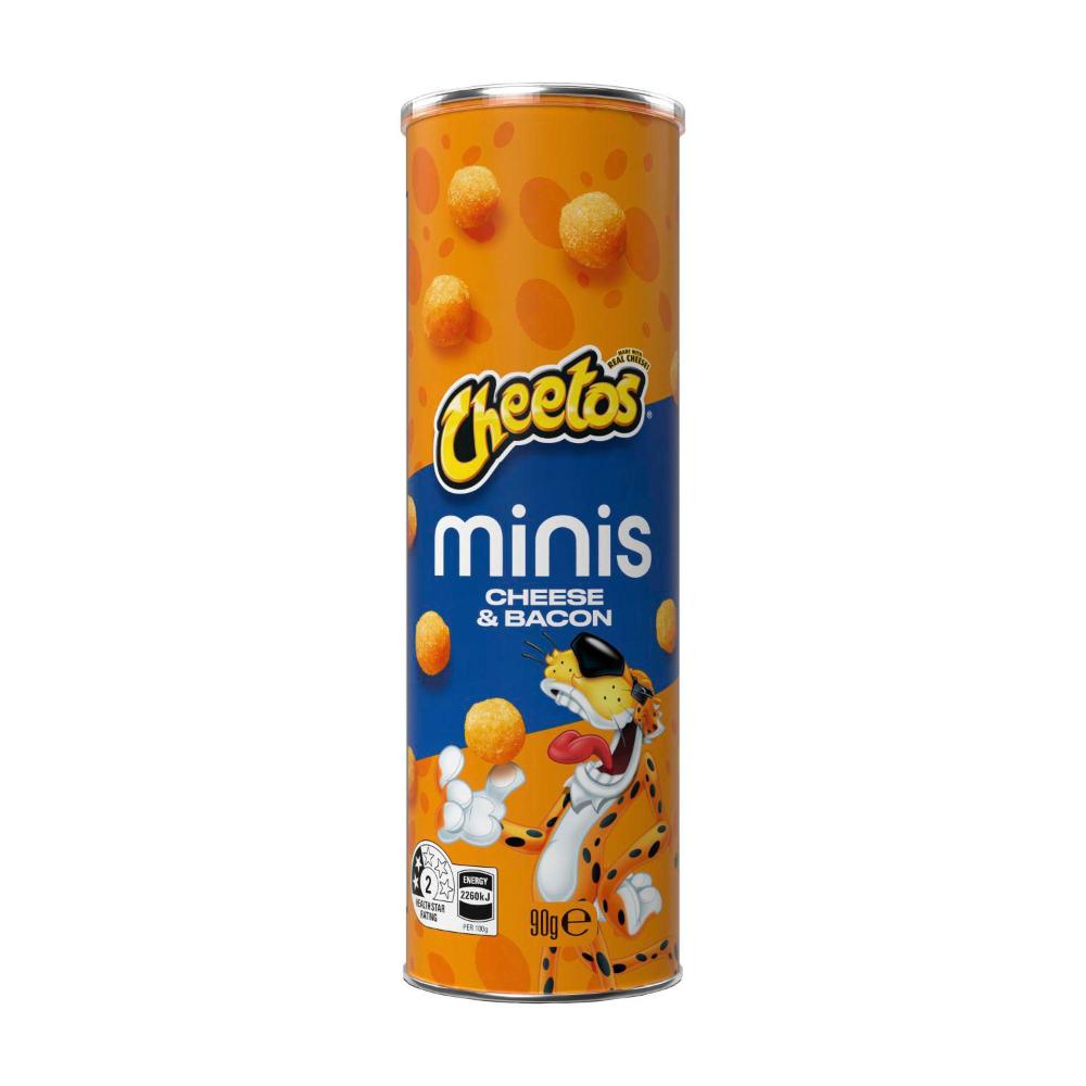 Buy Cheetos Minis Cheese & Bacon Flavoured Snacks 90g | Coles