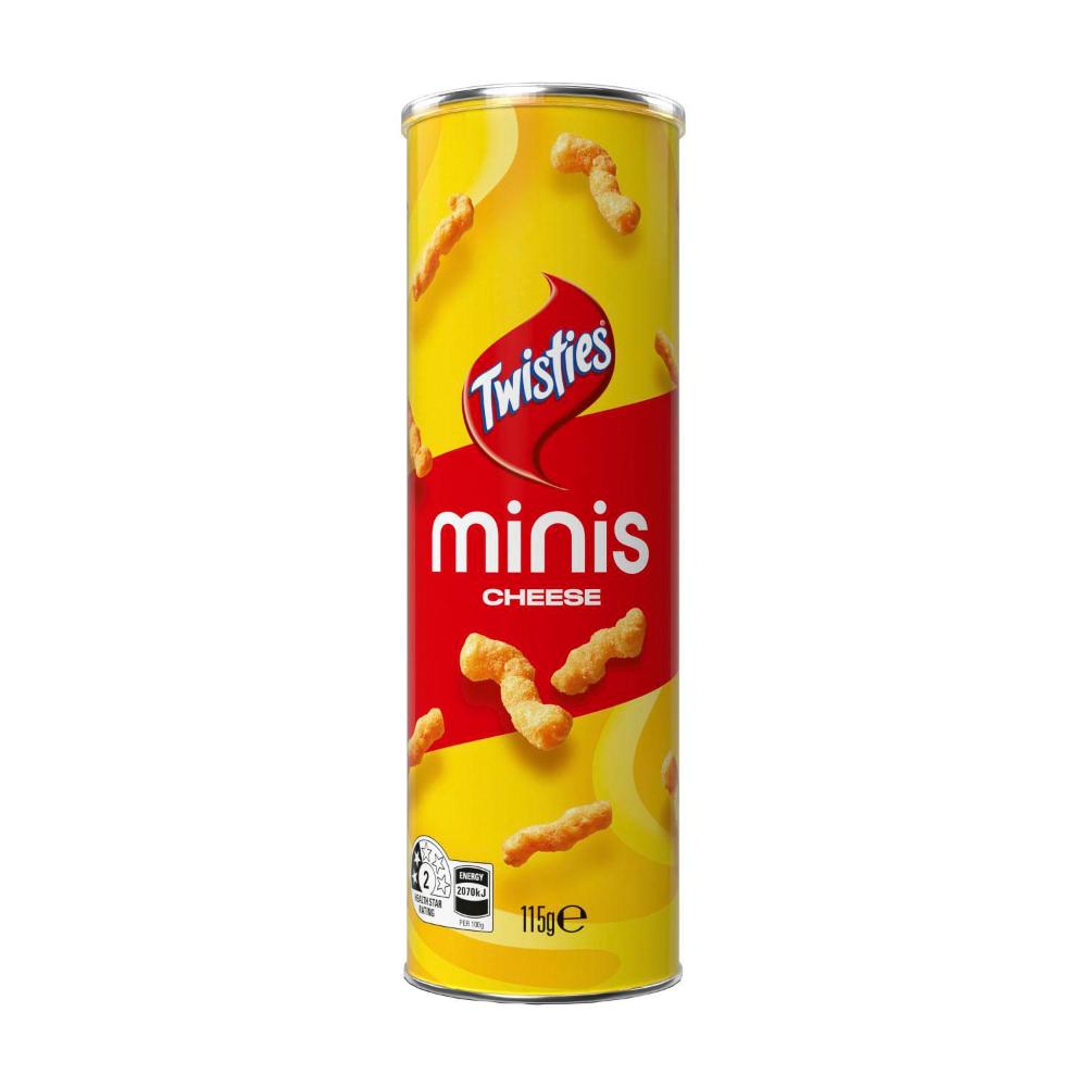 Buy Twisties Minis Cheese Flavoured Snacks 115g | Coles