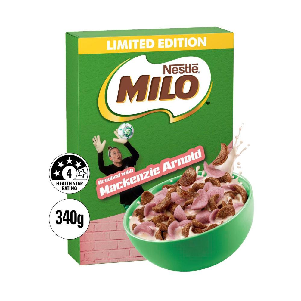 Buy Nestle Milo Breakfast Cereal Mackenzie Arnold 340g | Coles