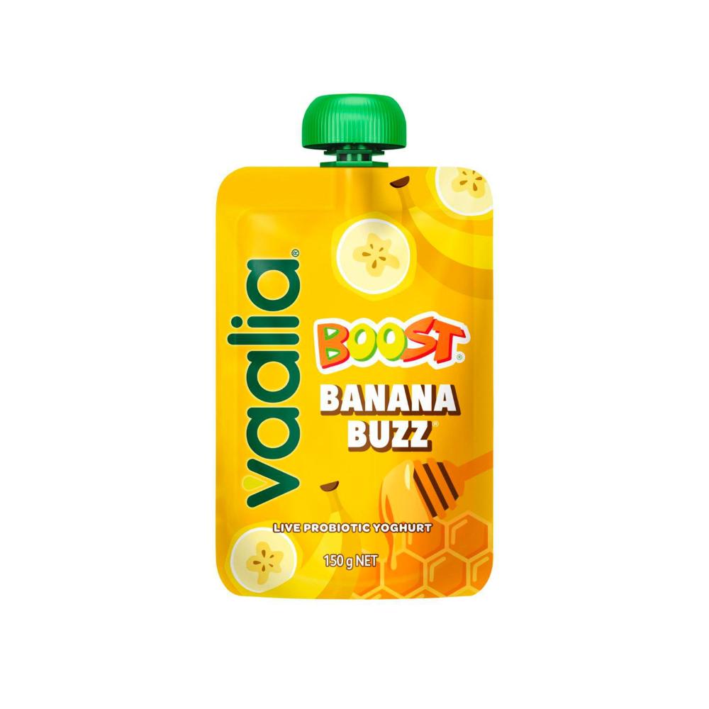 Buy Vaalia Boost Yoghurt Banana Buzz 150g | Coles
