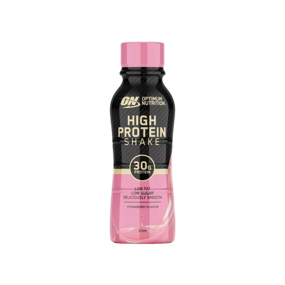 Buy Optimum Nutrition High Protein Strawberry Shake 375mL | Coles