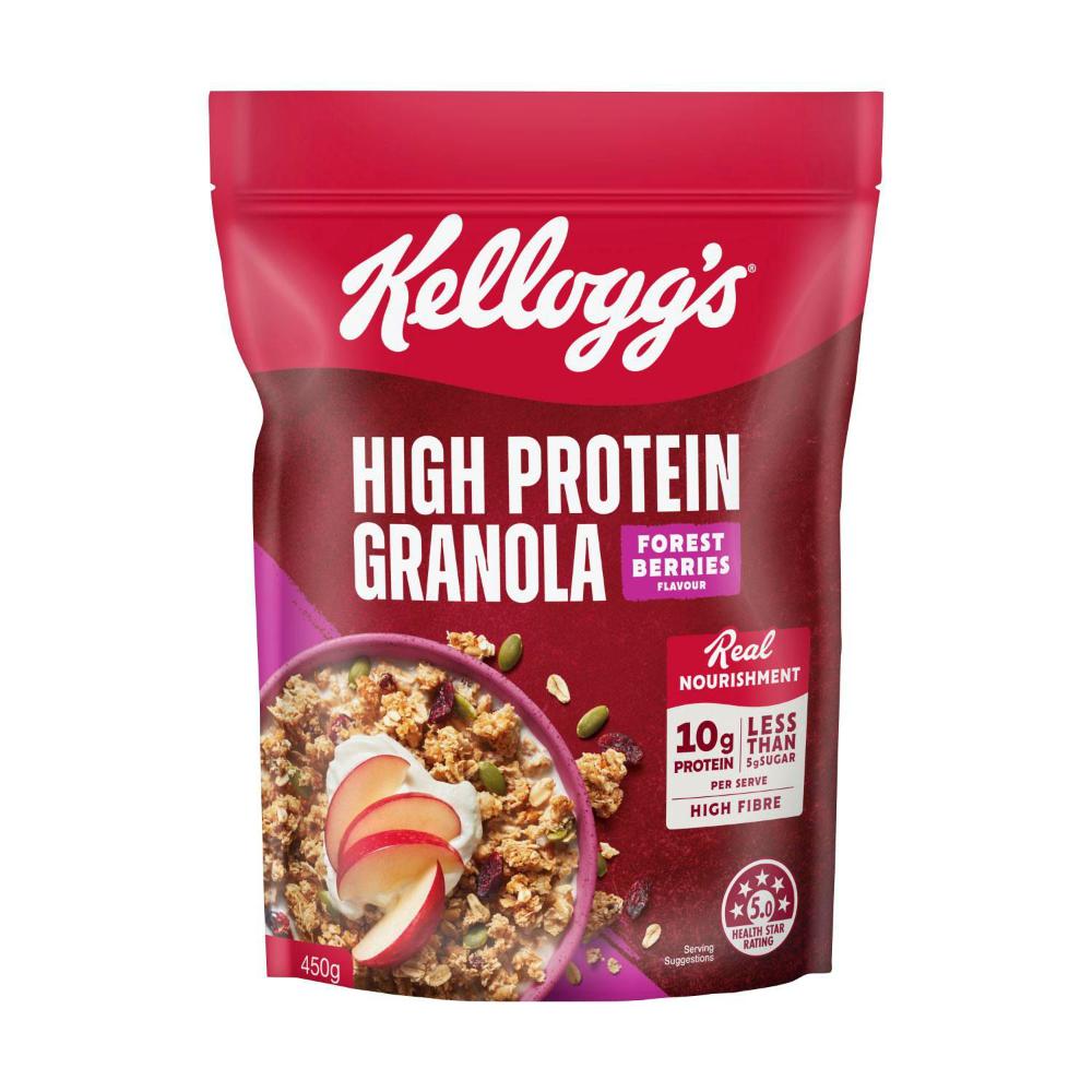 Buy Kellogg's High Protein Granola Forest Berries 450g | Coles