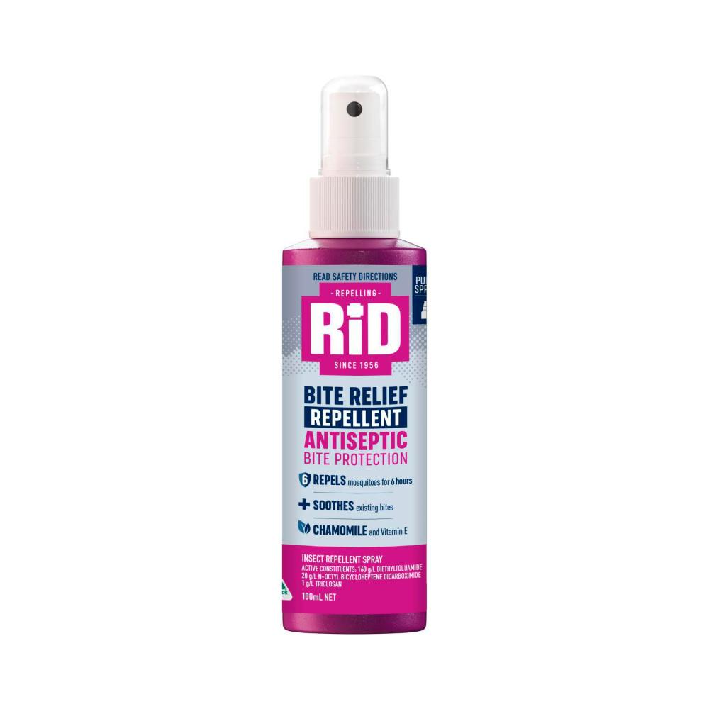 Buy Rid Bite Relief Repellent Antiseptic Bite Protection Insect ...