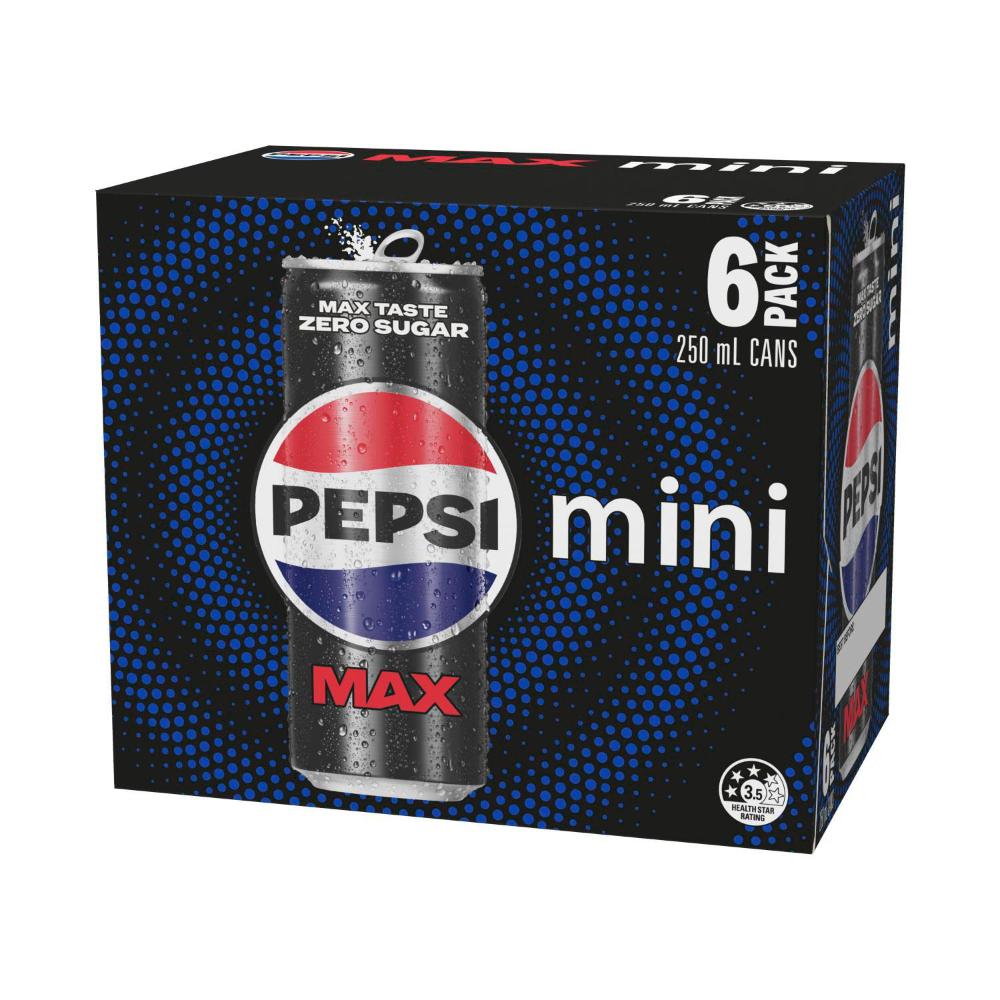 pepsi zero small cans