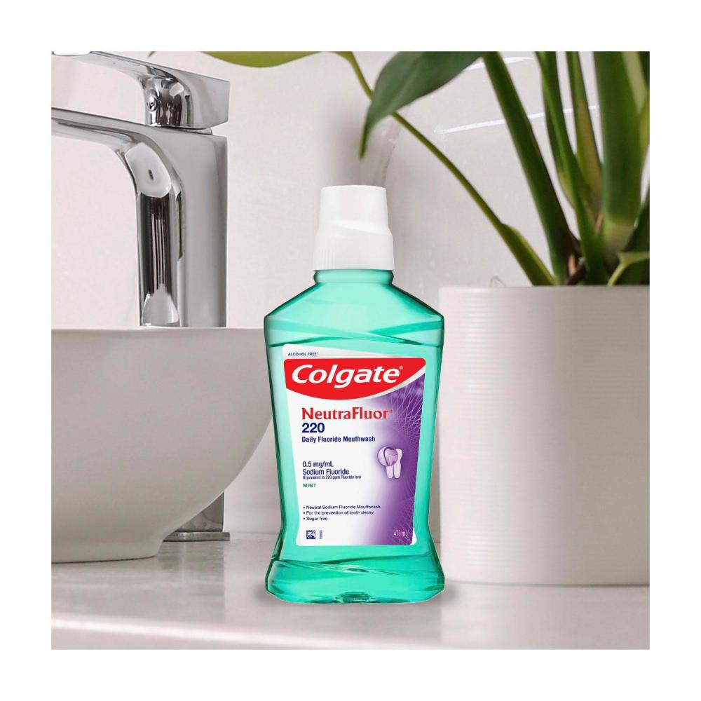 fluoride rinse colgate