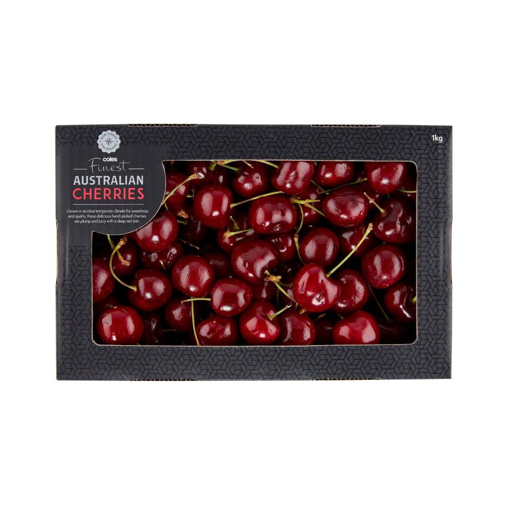 Buy Coles Cherries Gift Pack 1kg 1 Each | Coles