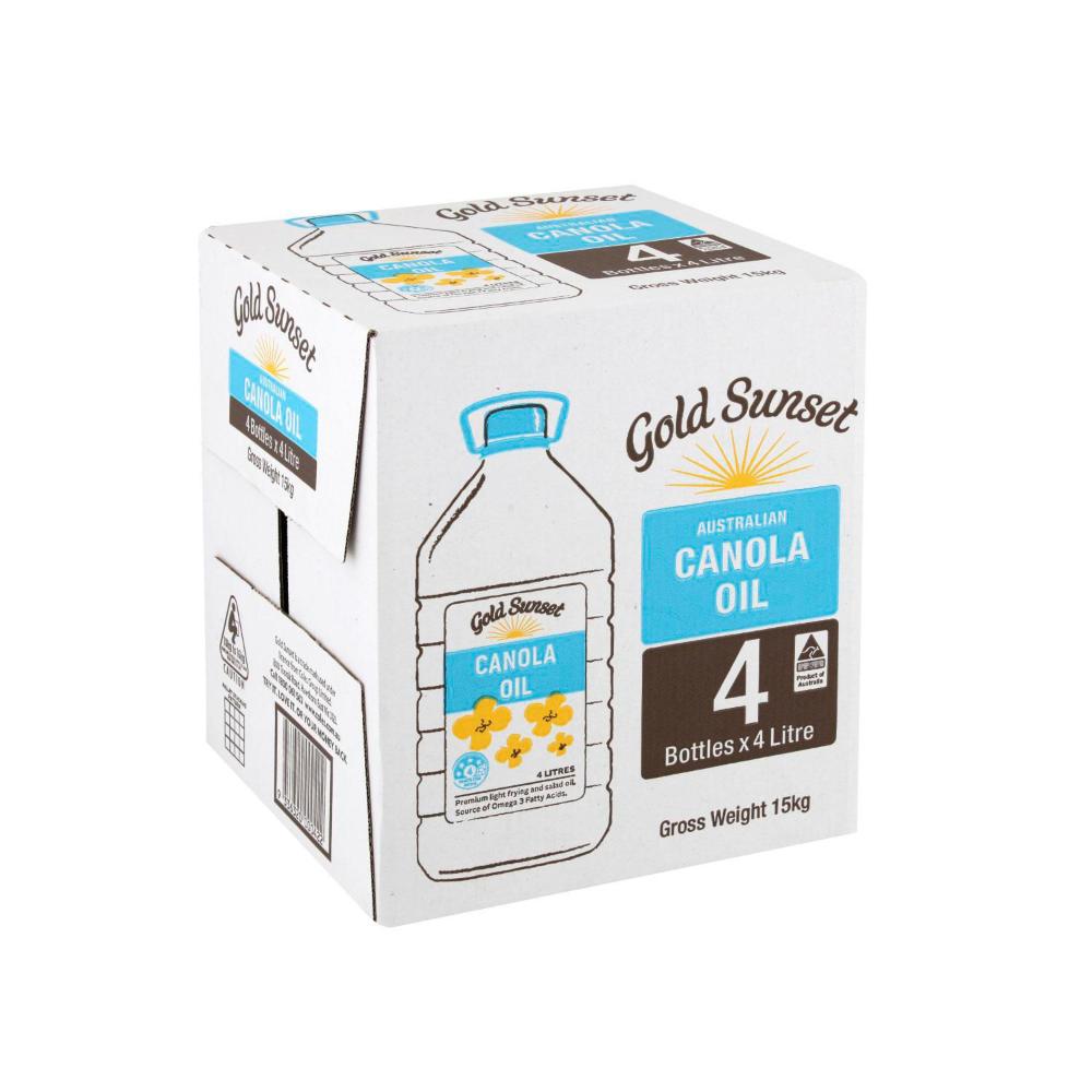 Buy Gold Sunset Bulk Canola Oil 16L | Coles