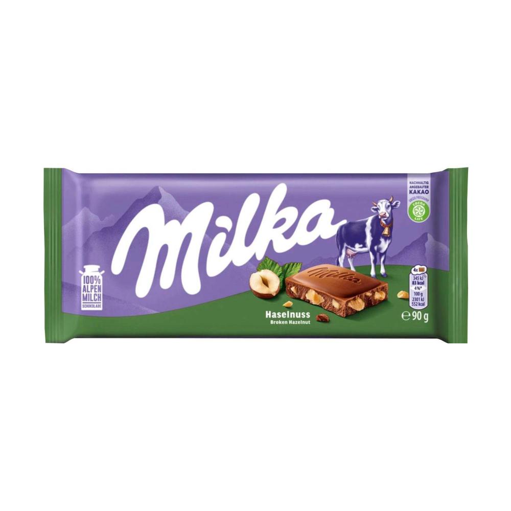 Buy Milka Hazelnut Chocolate 90g | Coles