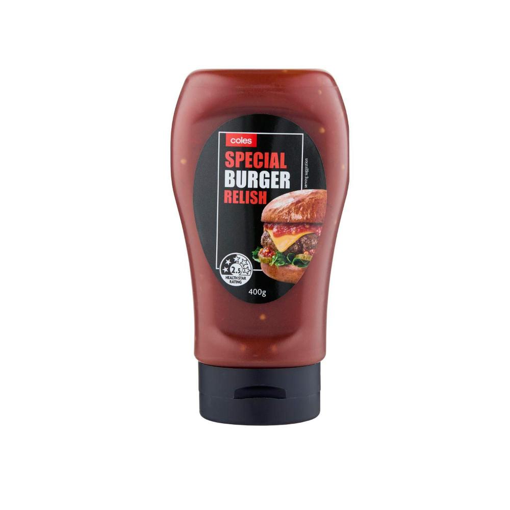 Buy Coles Special Burger Relish 400g | Coles