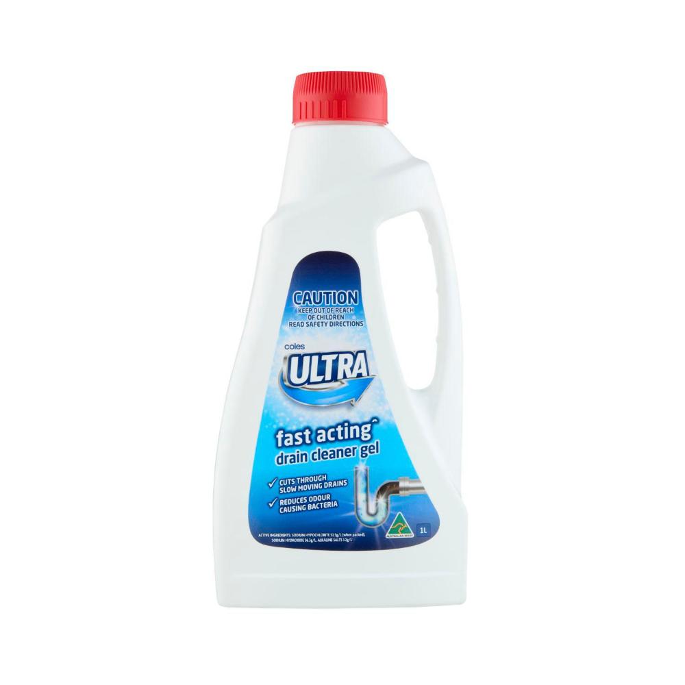 Buy Coles Ultra Drain Cleaner Gel 1L | Coles