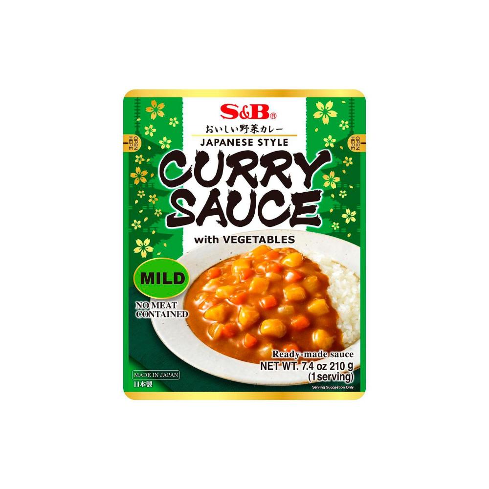 Buy S&B Curry Sauce With Vegetable Mild 210 GRAM | Coles