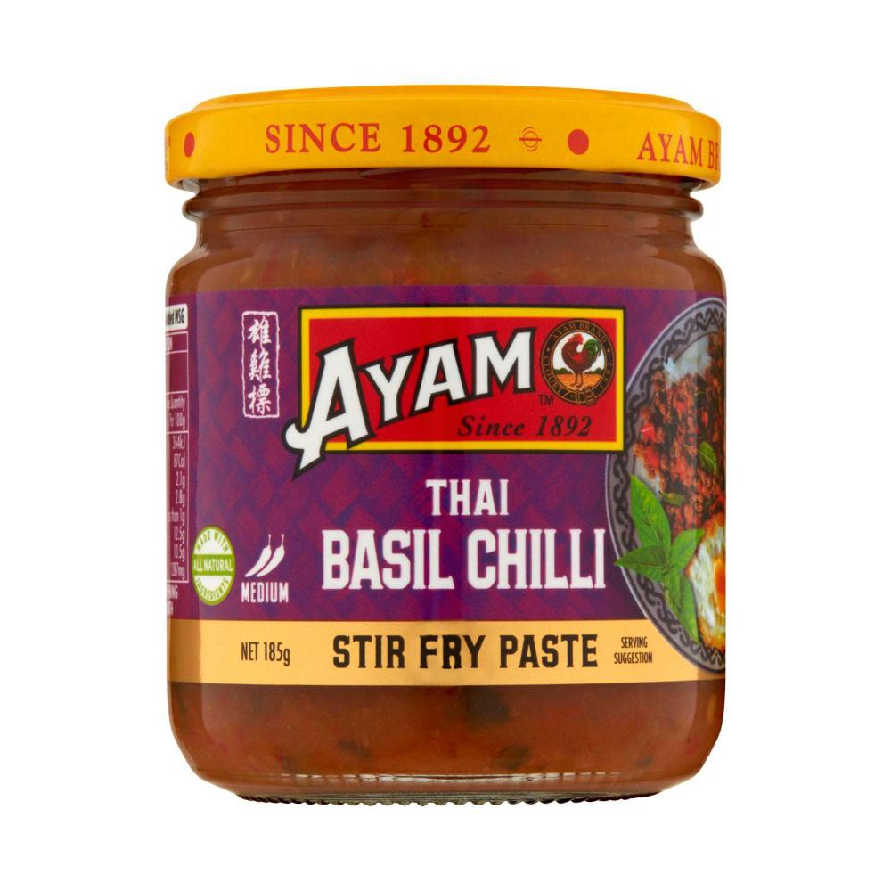 Buy Ayam Stir Fry Paste Thai Basil Chilli 185g | Coles