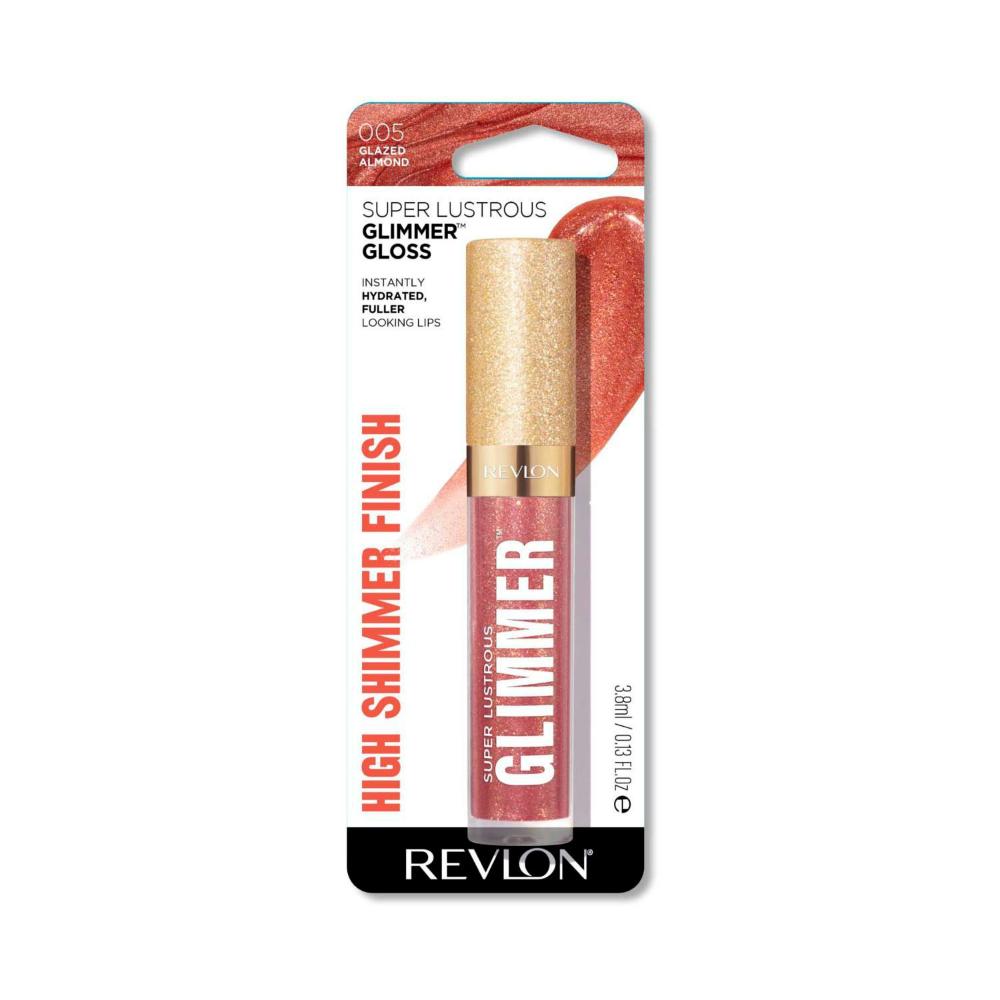 Buy Revlon Glimmer Lip Gloss Glazed Almond 3.8mL | Coles