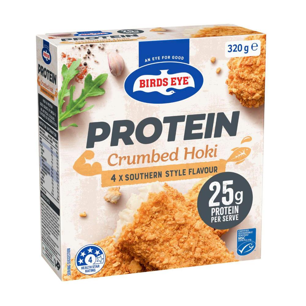 Buy Birds Eye High Protein Crumbed Hoki Southern Style 320g | Coles
